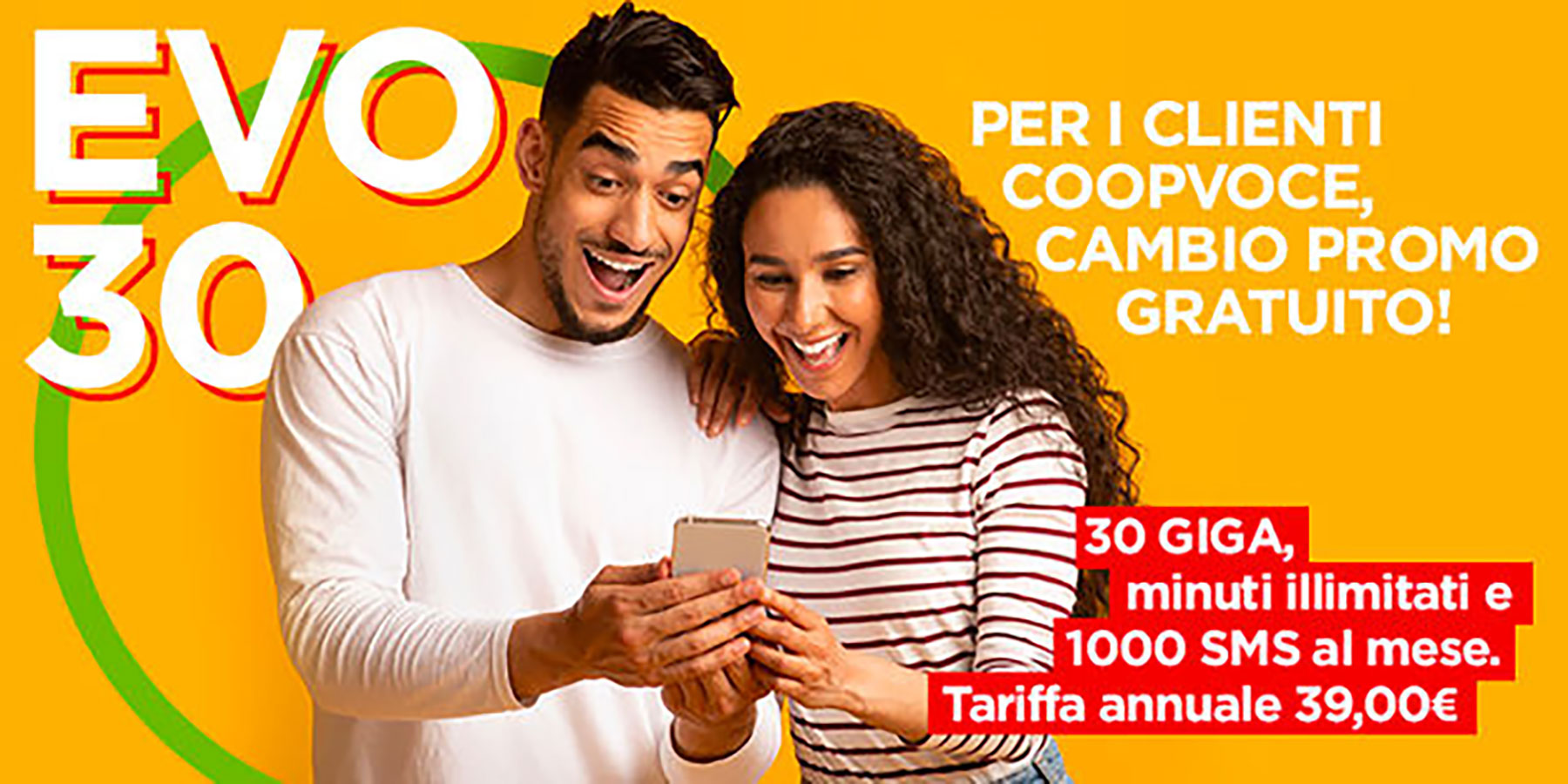 CoopVoce: nuova offerta prepagata 12 mesi per i già clienti. Ecco come attivare Evo30 Annuale