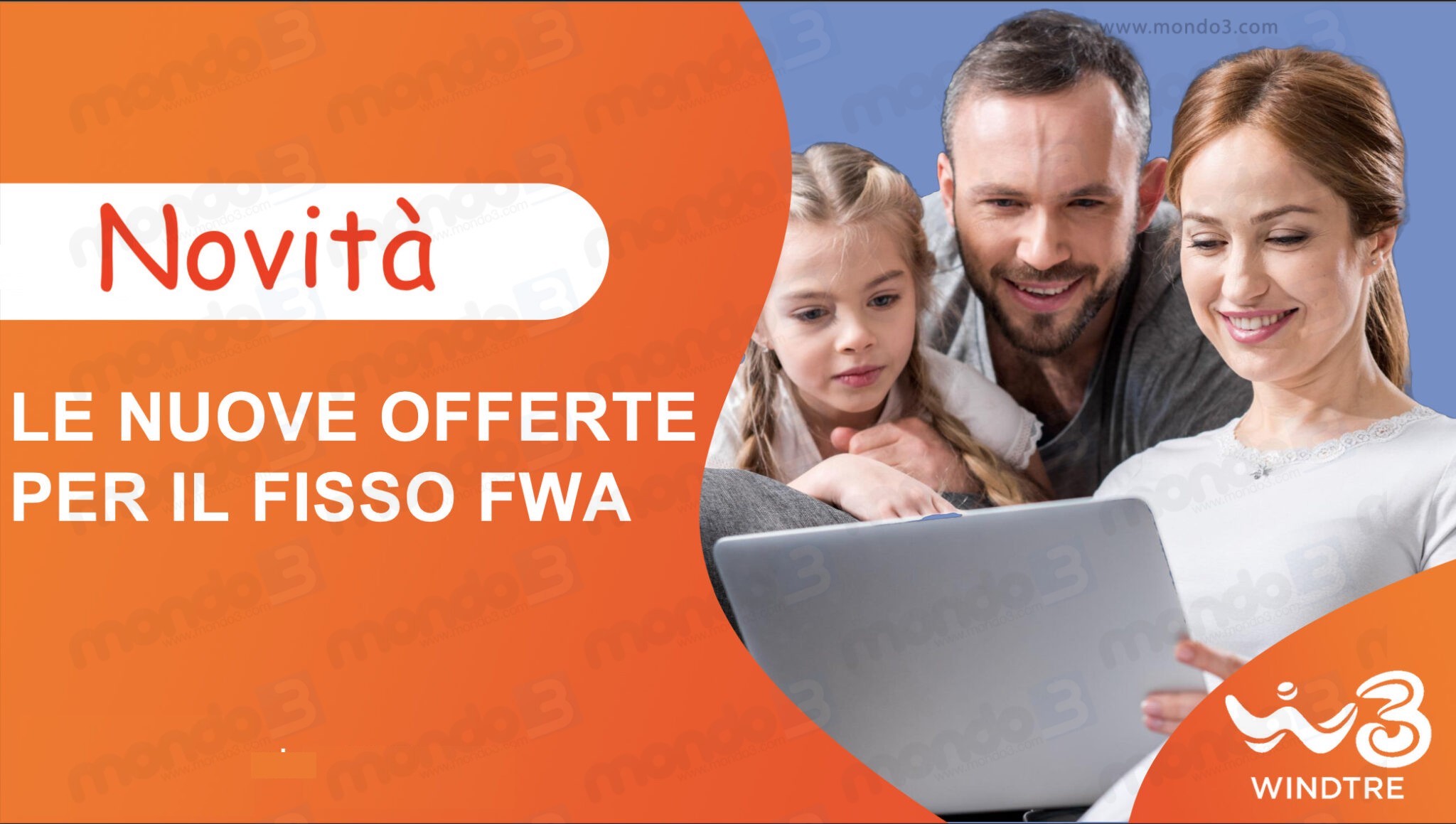 Banda ultralarga senza fibra, Windtre amplia la copertura FWA 5G