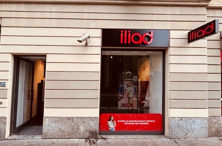 iliad Store in Corso San Gottardo a Milano, è il 60° in tutta Italia
